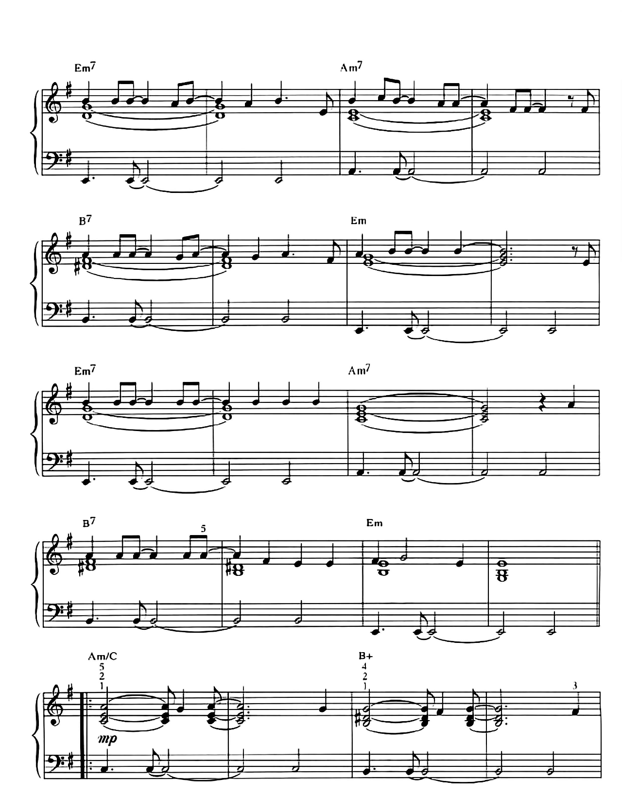 Fragile by Sting Sheet Music - Meta-chords