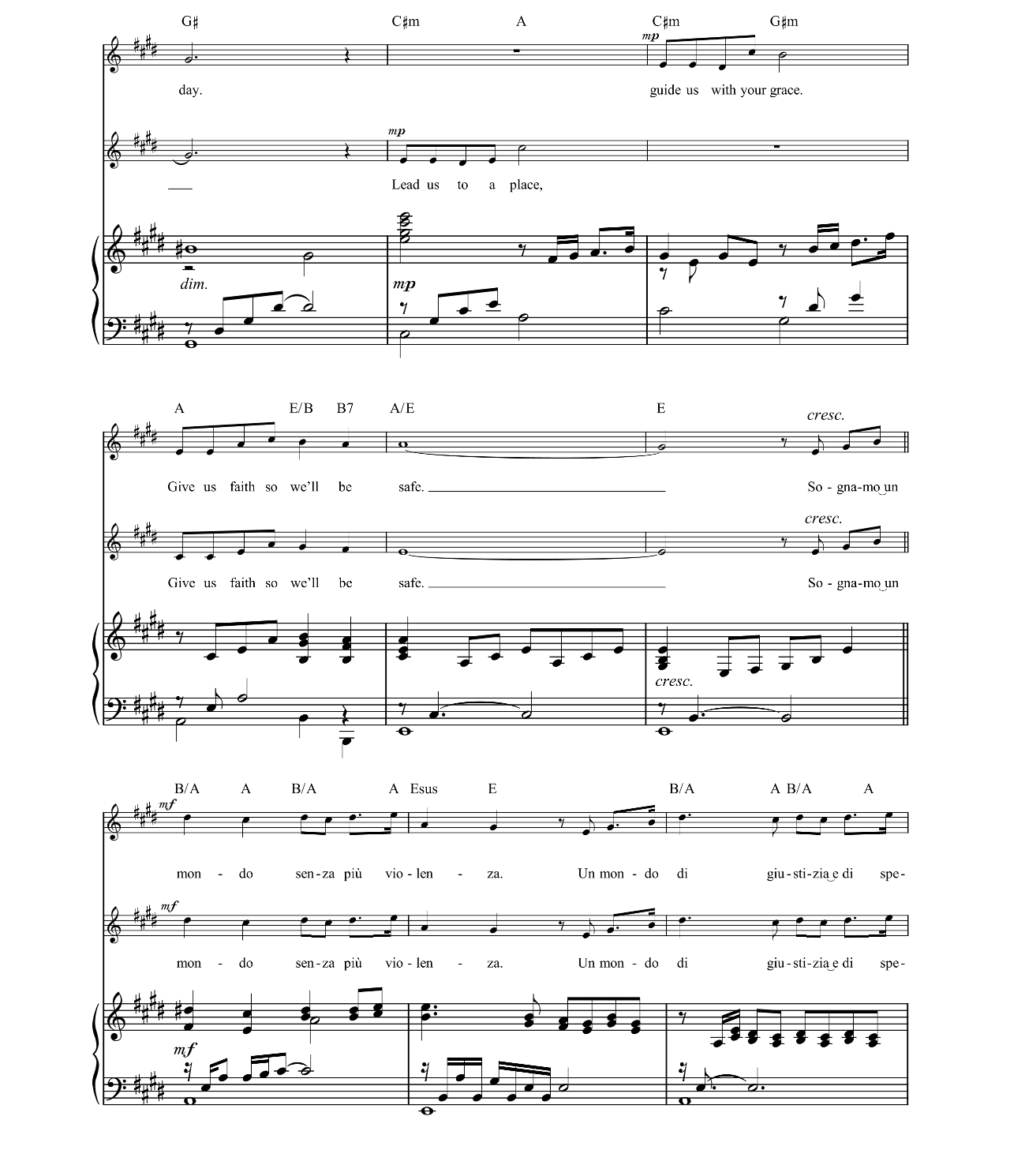 The Prayer By Celine Dion Andrea Bocelli Sheet Music Meta Chords