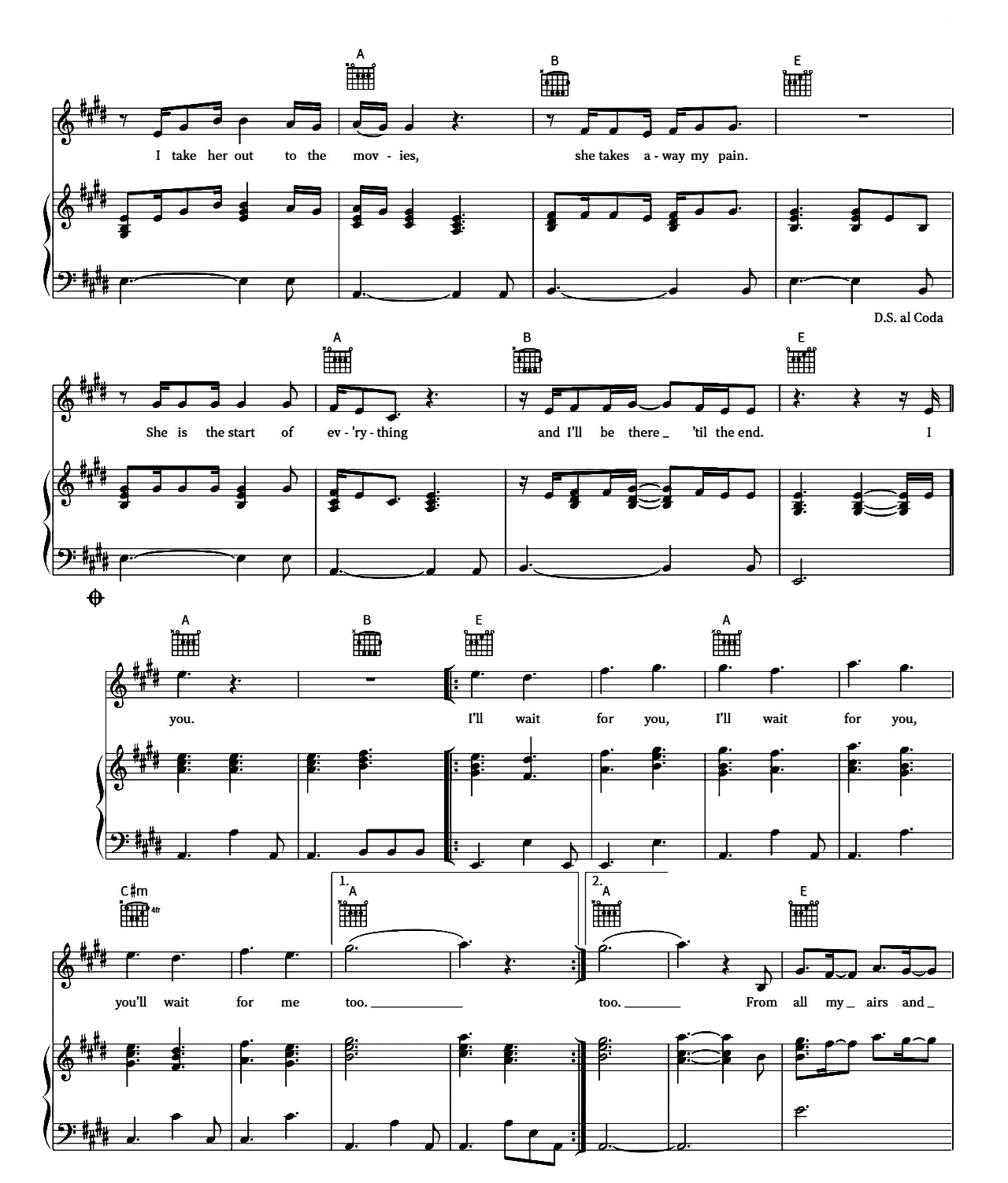 Pointless by Lewis Capaldi Sheet Music - Meta-chords